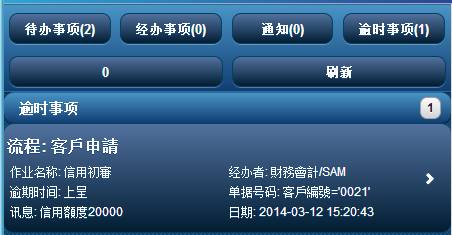1-6 待辦/經辦/通知/逾時事項 - (8)EEP2012-Mobile Workflow